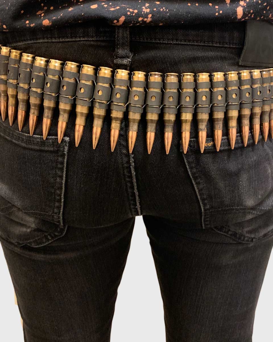 Patronbälte Brons - STUD BELTS - STUDS - Bluefox.nu